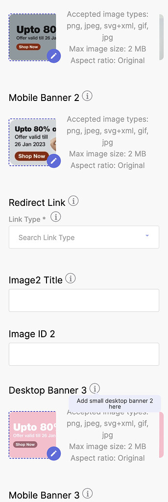 How to set scheduler and zone settings for static banners - Themes - Fynd Community